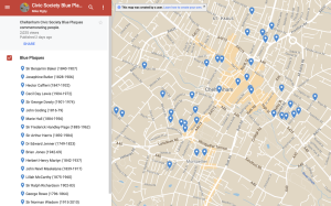 Two new Google maps showing blue and green plaque locations help ...